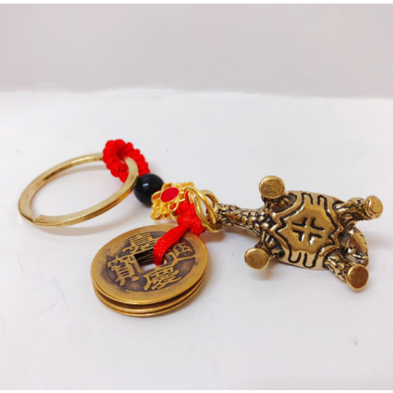 Fengshui Dragon Turtle Tortoise Turtoise with Five Coin Lucky Charm ...