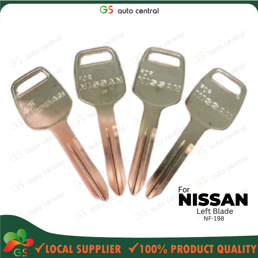 Uncut Blank Car Key 𝗳𝗼𝗿 𝗡𝗜𝗦𝗦𝗔𝗡 𝗨𝗥𝗩𝗔𝗡 𝗙𝗥𝗢𝗡𝗧𝗜𝗘𝗥 (LEFT BLADE) f-198 ...