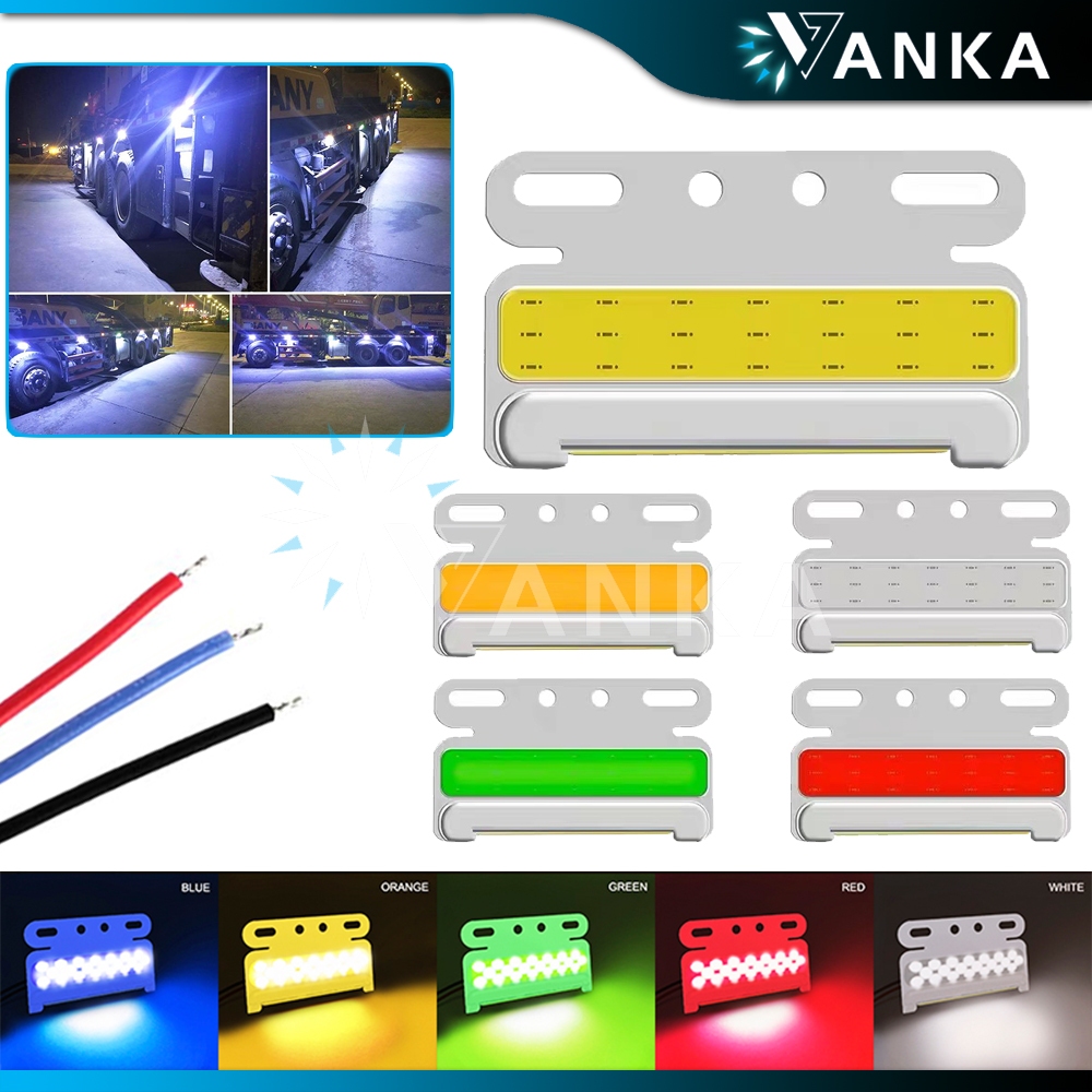 Truck Led Light 24v Super Bright Turning Signal Marker Lamp Lorry Night ...