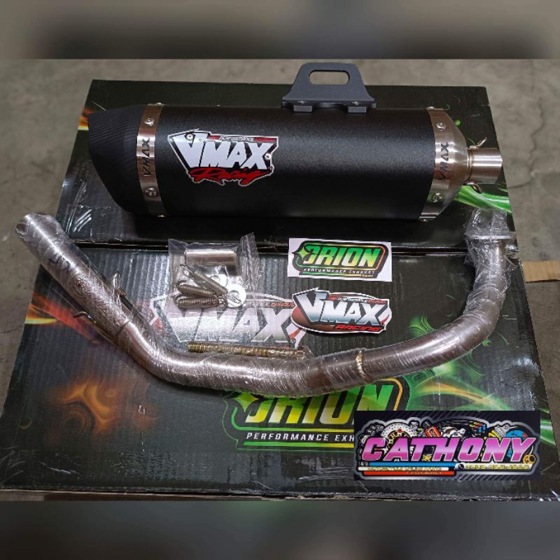 VMAX POWER PIPE RACING BURGMAN/CLICK/BEAT/NMAXV1/NMAXV2/AEROXV2 V1/M3 ...