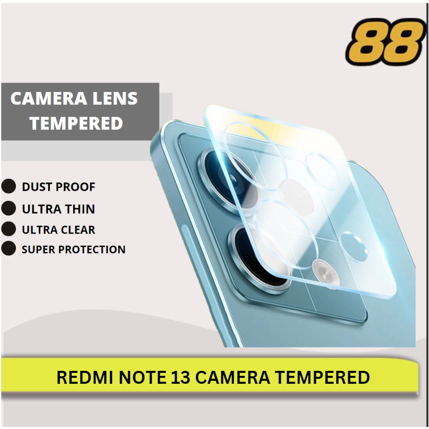 REDMI NOTE 13 4G / NOTE 13 PRO 5G 4G / 13 PRO PLUS Camera Tempered ...