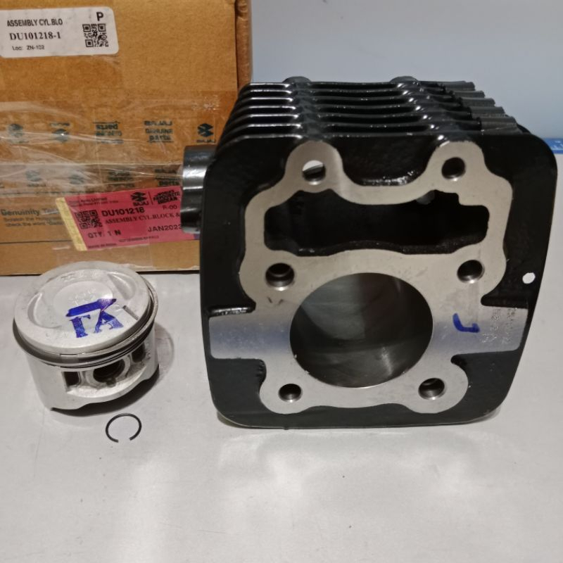 Bajaj CT100 Cylinder Block Set (Genuine) | Shopee Philippines