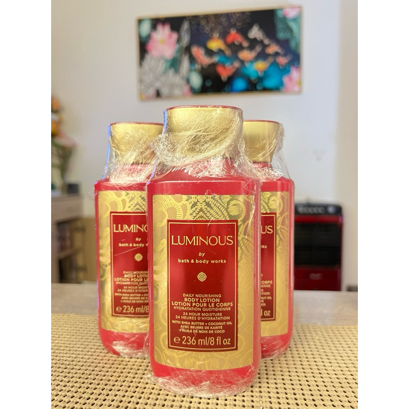 Bath & Body works Luminous Lotion full size | Shopee Philippines