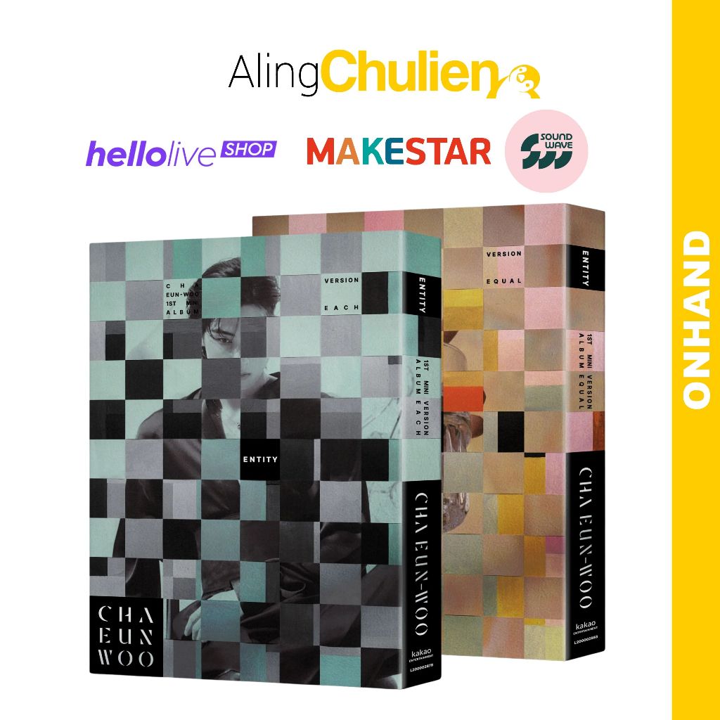 Cha Eun Woo 1st Mini Album Entity Eunwoo Astro | Shopee Philippines