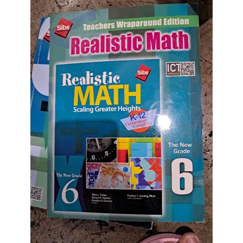 Realistic Math Scaling greater Heights Grade 4 5 6 First Edition ...