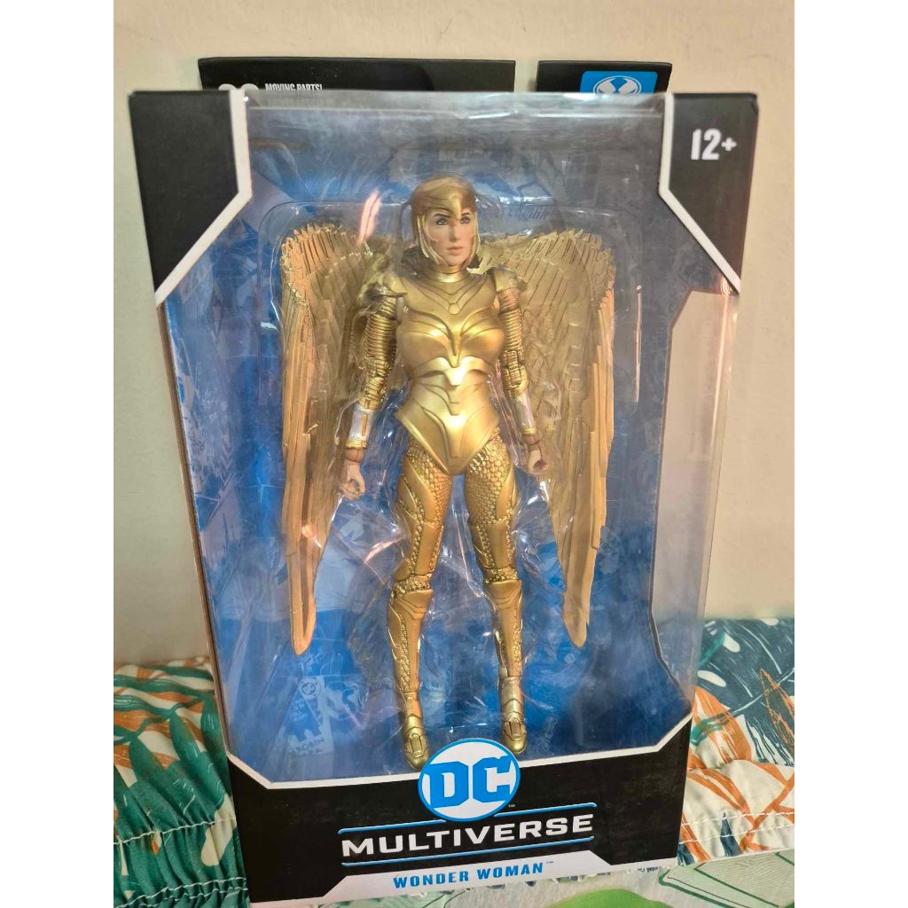 Mcfarlane Wonder Woman 1984 Gold Armor DC Multiverse | Shopee Philippines