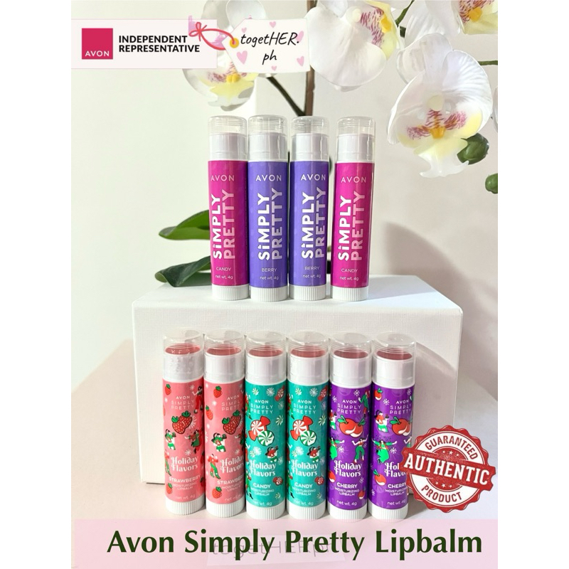 Avon Simply pretty Lip balm with SPF 4g / Magic Lip balm | Shopee Philippines