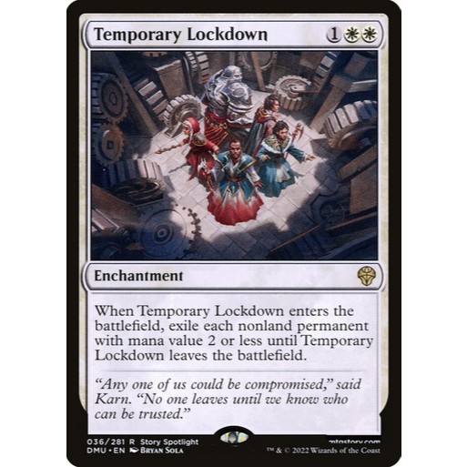 Temporary Lockdown - Dominaria United (DMU) | Shopee Philippines