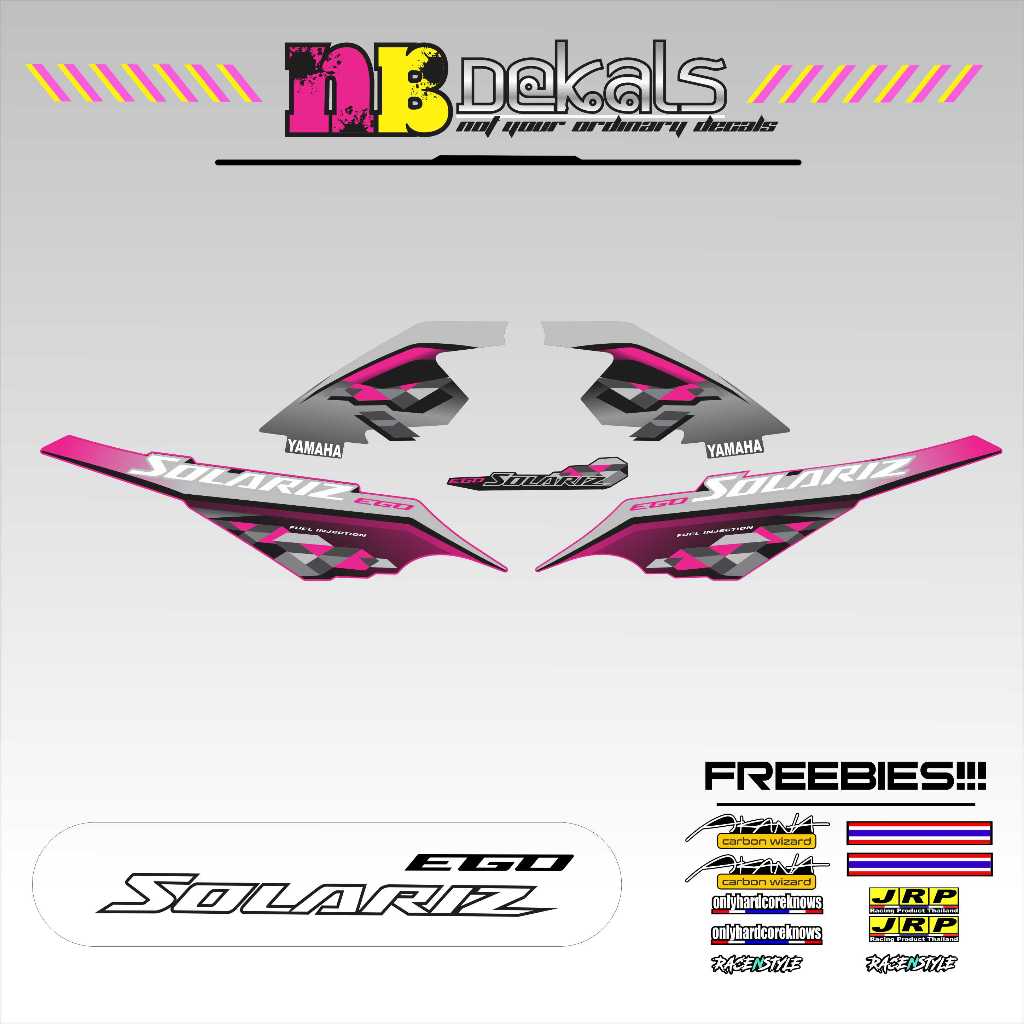 MIO 125 EGO SOLARIS MALAYSIAN STOCK DECALS | Shopee Philippines