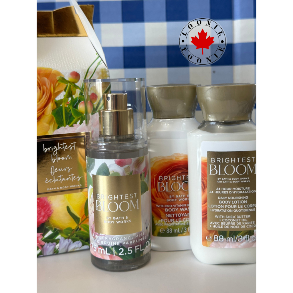 Brightest Bloom Bath & Body Works Mini Gift Set: BBW Brightest Bloom ...