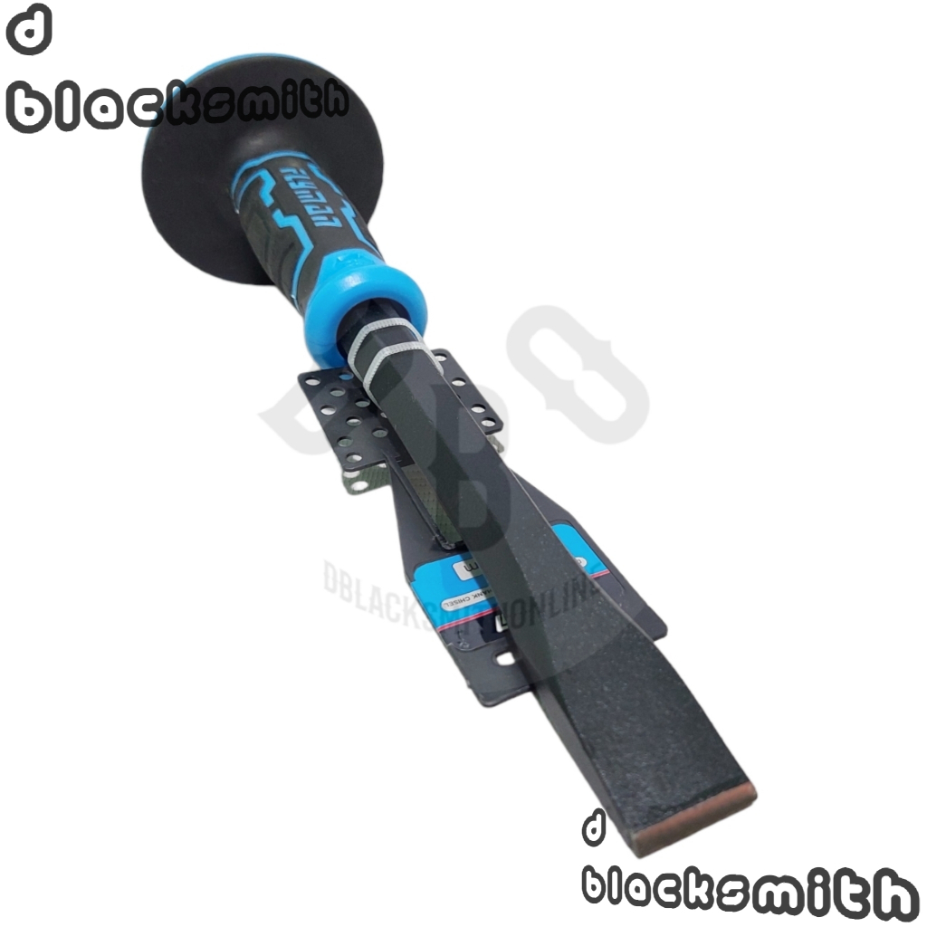 Original Flyman 12-Inch Heavy Duty Flat Chisel with Hand Protection ...