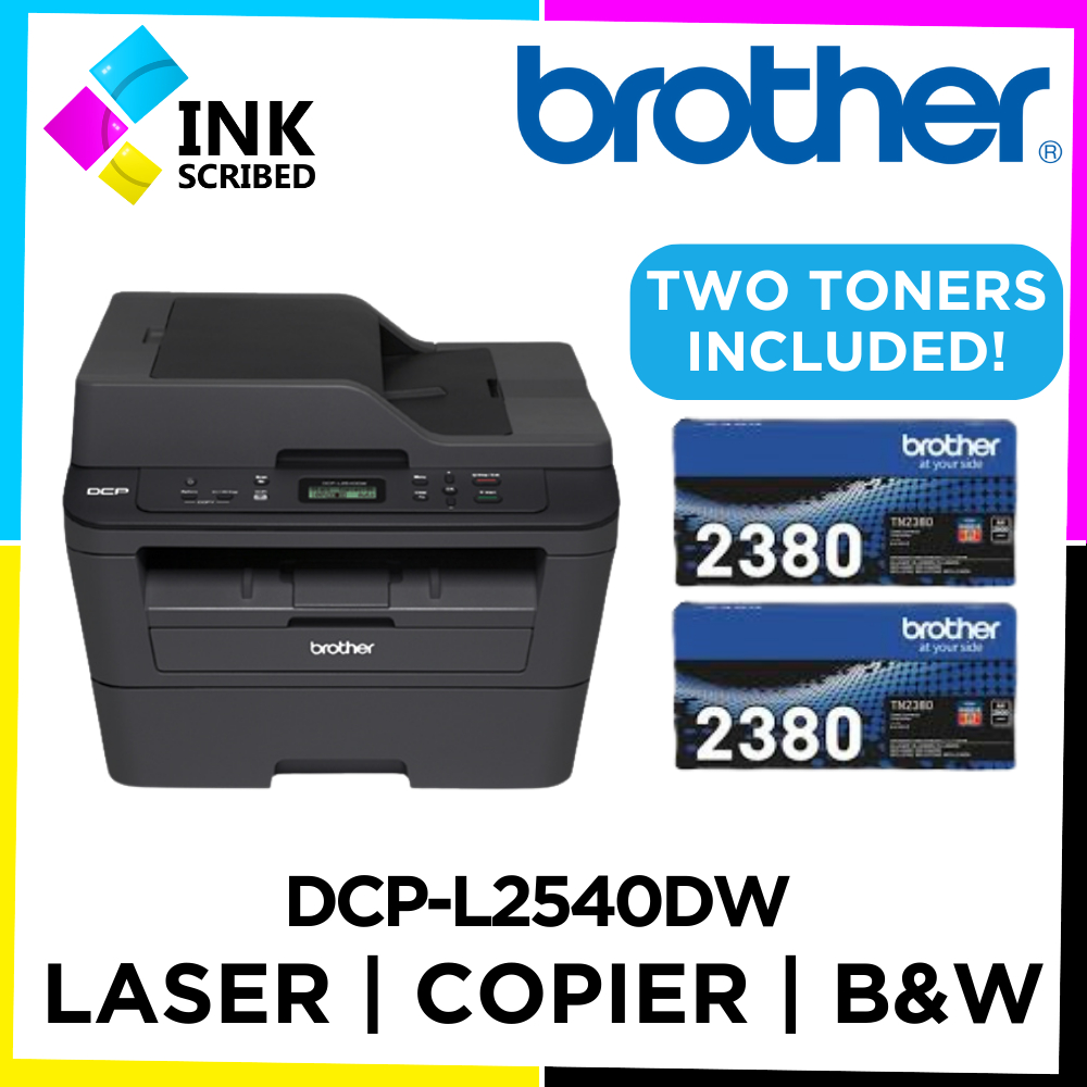 BROTHER DCP-L2540DW DCPL2540 Laser Copier Printer Monochrome Wireless ...