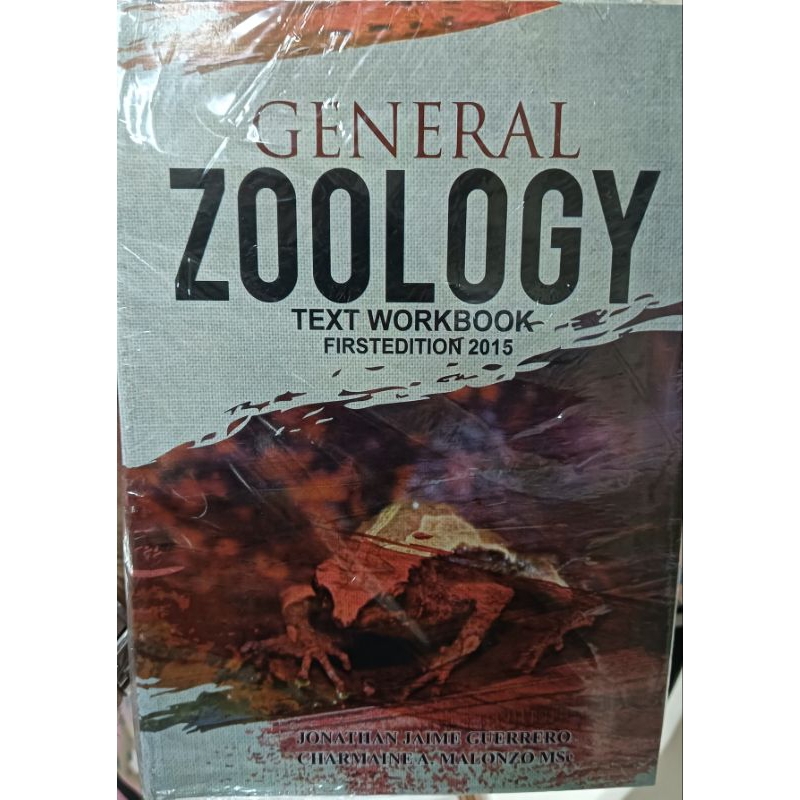 General Zoology Text Workbook by Guerrero/Malonzo | Shopee Philippines