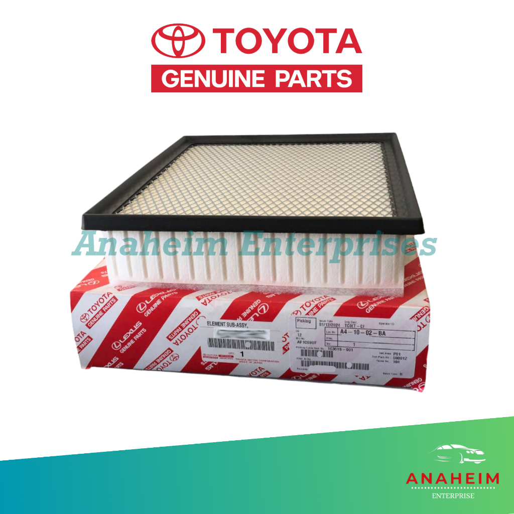 Toyota Hiace 2019 - UP Air Filter | Shopee Philippines