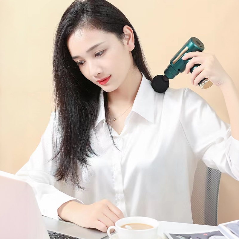 Suez Massage Gun Muscle Fascia Gun Massage High Frequency Vibration ...