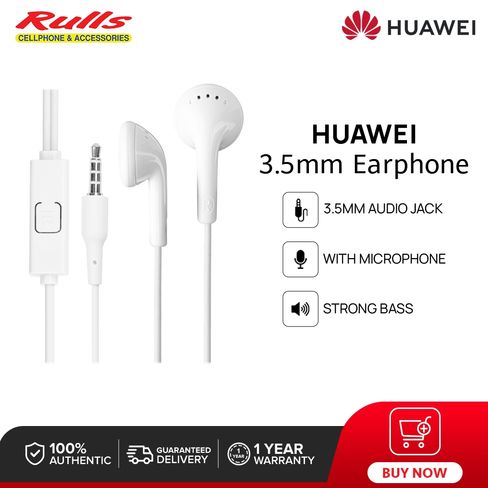 HUAWEI 3.5mm Wired In Ear Earphone | Shopee Philippines