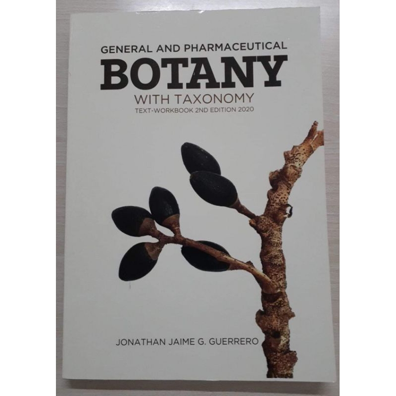 General and Pharmaceutical Botany with Taxonomy by Guerrero | Shopee ...