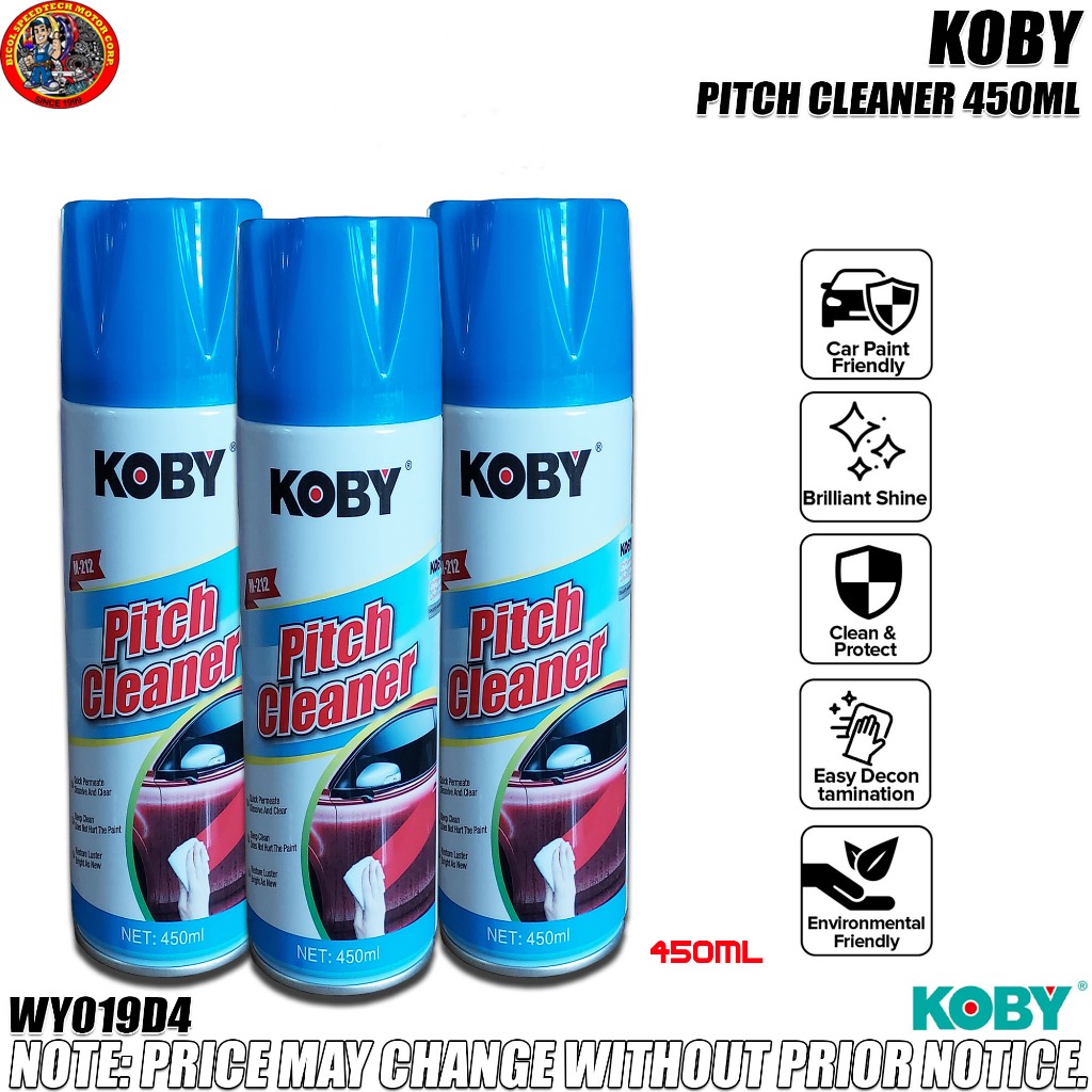 KOBY PITCH CLEANER 450ML (WY019YD4) | Shopee Philippines