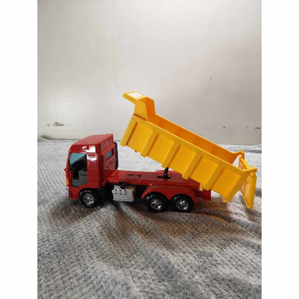 Red Yellow Tipper Toy Truck | Shopee Philippines