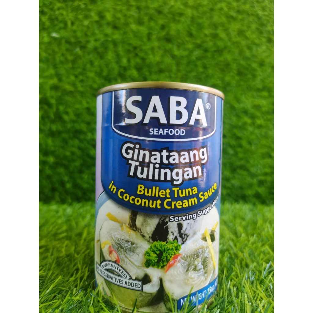 Saba Ginataang Tulingan 425g (Bullet Tuna in Coconuta Cream Sauce ...