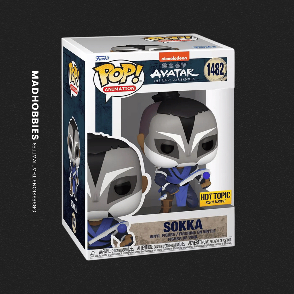 Funko Pop! ANIMATION | Avatar: The Last Airbender Sokka 1482 Hot Topic ...