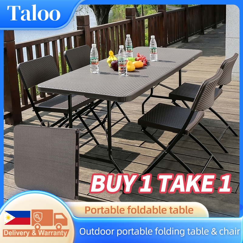 Foldable Table Outdoor Folding Table Dining Table Camping Table Office ...