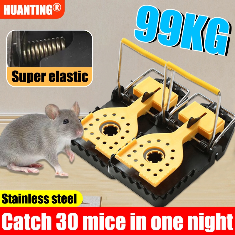 Japan Thicken Reusable rat trap catching mice mouse mousetrap spring ...