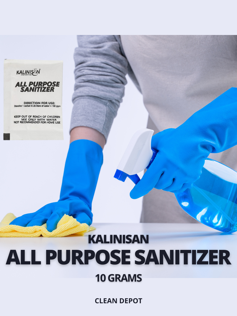 Kalinisan All Purpose Sanitizer APS Powder Sachet 10 Grams | Shopee ...
