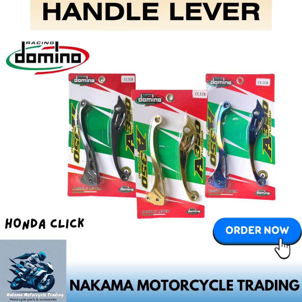 CNC Alloy DOMINO Honda Click Handle Brake Lever | Shopee Philippines