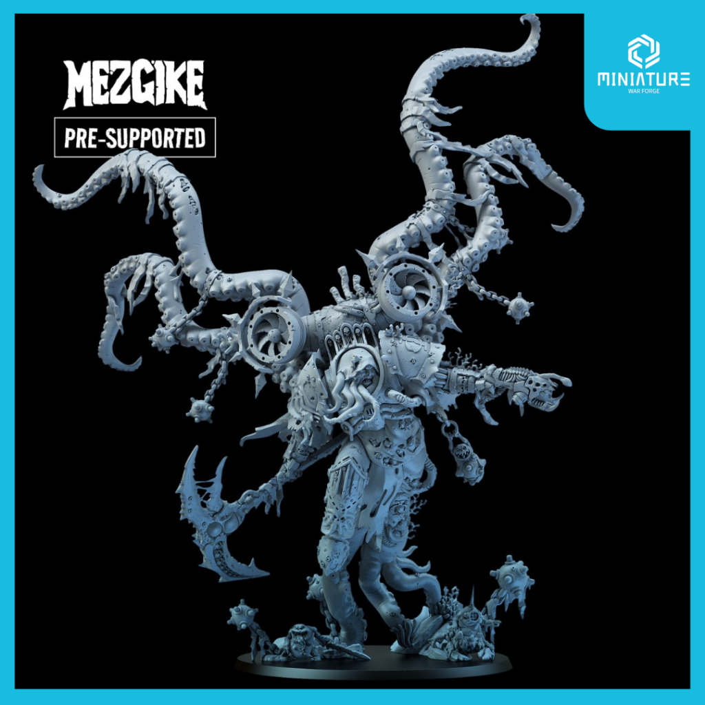 Mezgike | Mthulus Dredge Prime Lord w/ 100mm Base for Tabletop ...