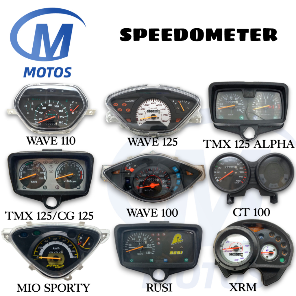 MOTOSPH MOTORCYCLE MOTORCYCLE SPEEDOMETER GAUGE ASSEMBLY FOR WAVE110 ...