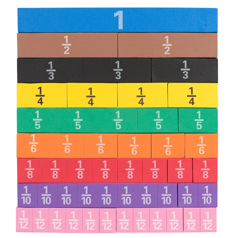 Magnetic Fraction Tiles (51pcs) | Shopee Philippines