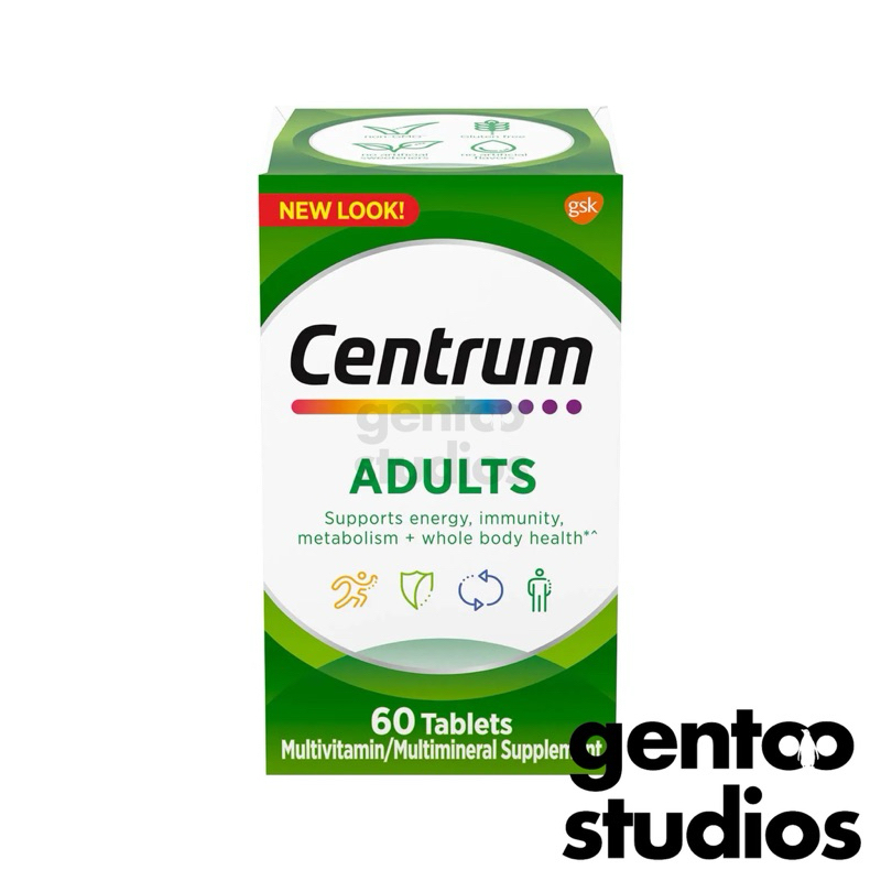 Centrum Adults Multivitamin 60 Tablets - Exp. 1/2025 | Shopee Philippines