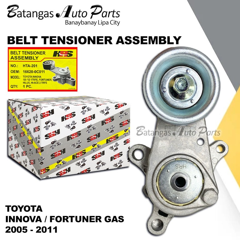 BELT TENSIONER ASSEMBLY TOYOTA INNOVA / FORTUNER GAS 2005-2011 HRS ...
