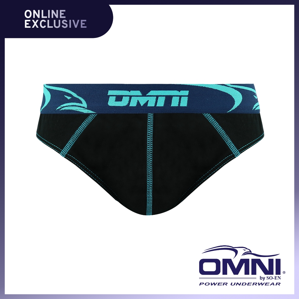OMNI By SO-EN Men's 1 piece Eagle Eye Cotton Hipster Brief | Shopee Philippines