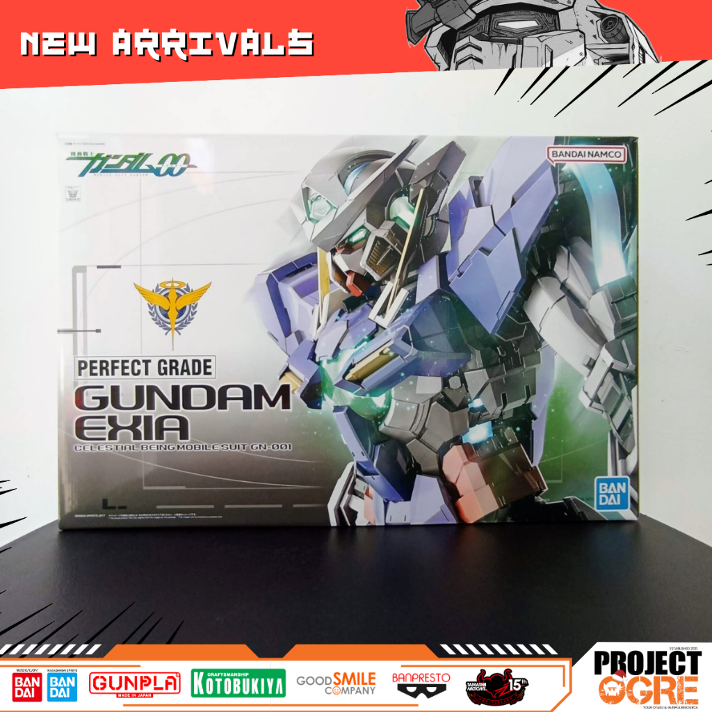 PG Perfect Grade 1/60 Gundam Exia | Shopee Philippines