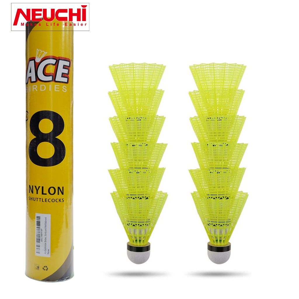 12pcs Durable Nylon Shuttlecock Stable Badminton Shuttlecocks Good ...