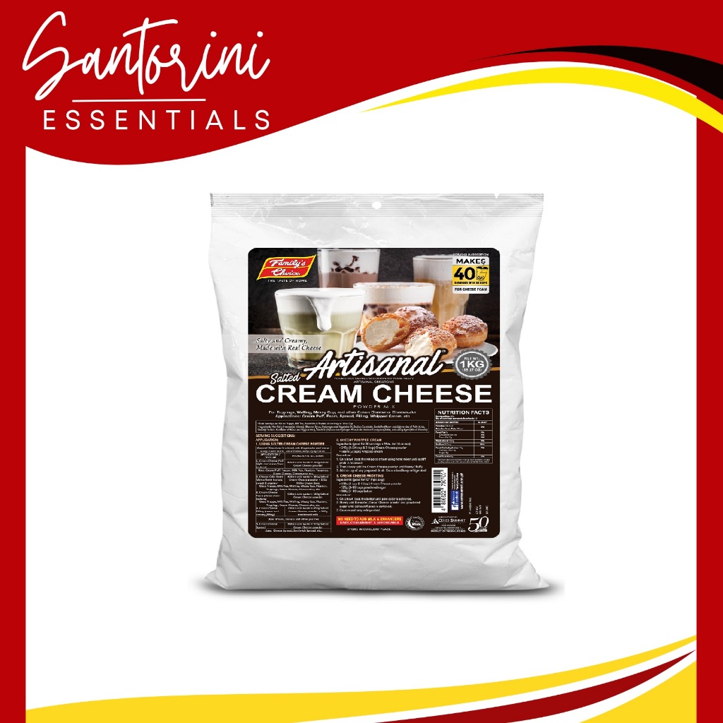 Family's Choice Artisanal Cream Cheese Powder Mix 500g | Shopee Philippines