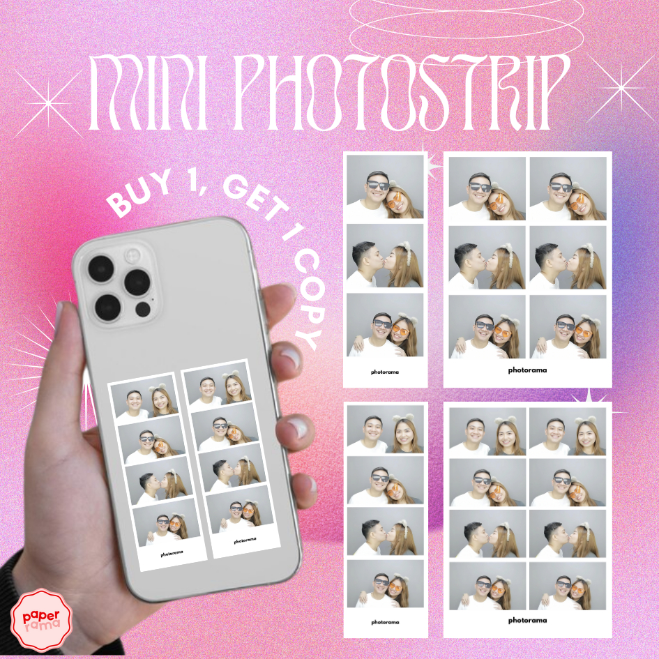 MINI PHOTOSTRIP (BUY1 GET 1 COPY) | Shopee Philippines