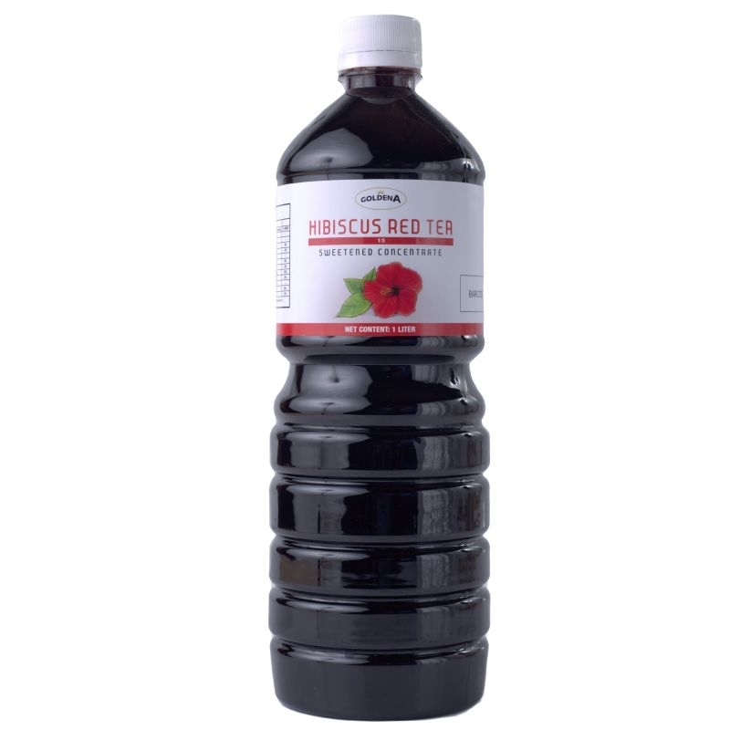 Golden A Hibiscus Red Tea 1L Sweetened Tea Concentrates | Shopee ...