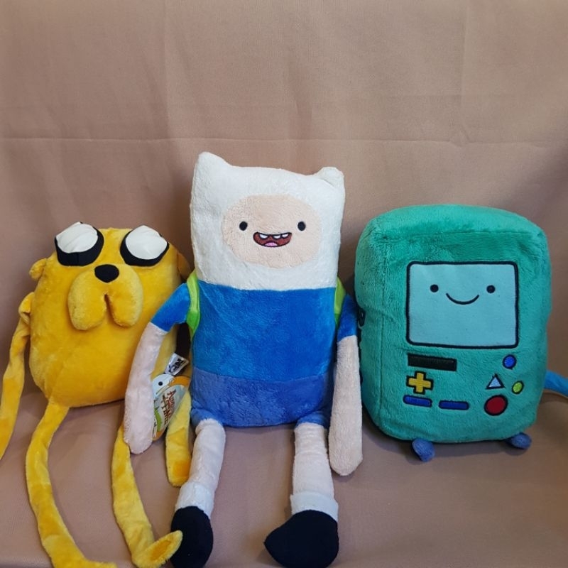 Adventure Time finn jake bmo cartoon network plushies | Shopee Philippines