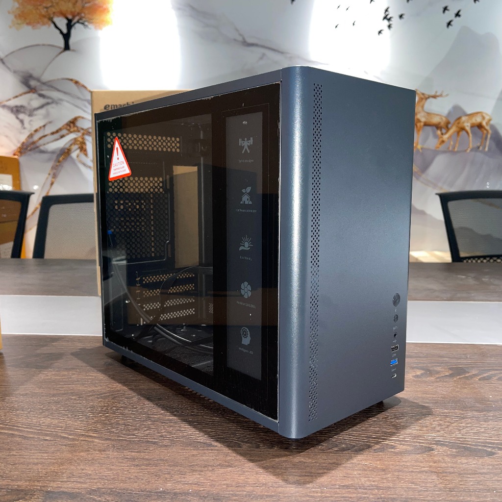 MY.PC acer U351 Tempered Glass Micro-ATX/ITX Gaming computer Case black ...