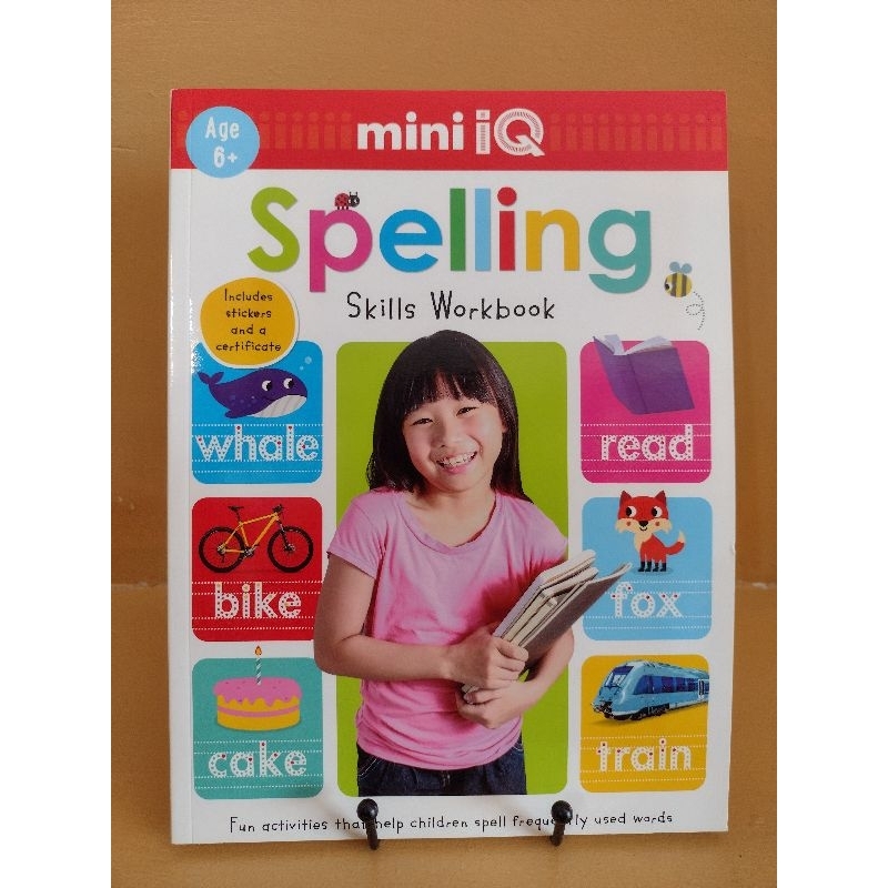 Mini IQ Spelling Skills Workbook | Shopee Philippines