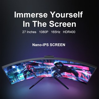 EXPOSE Gaming Monitor IPS 1K/2K/4K Curved 75HZ/165HZ Monitor(27"/24 ...