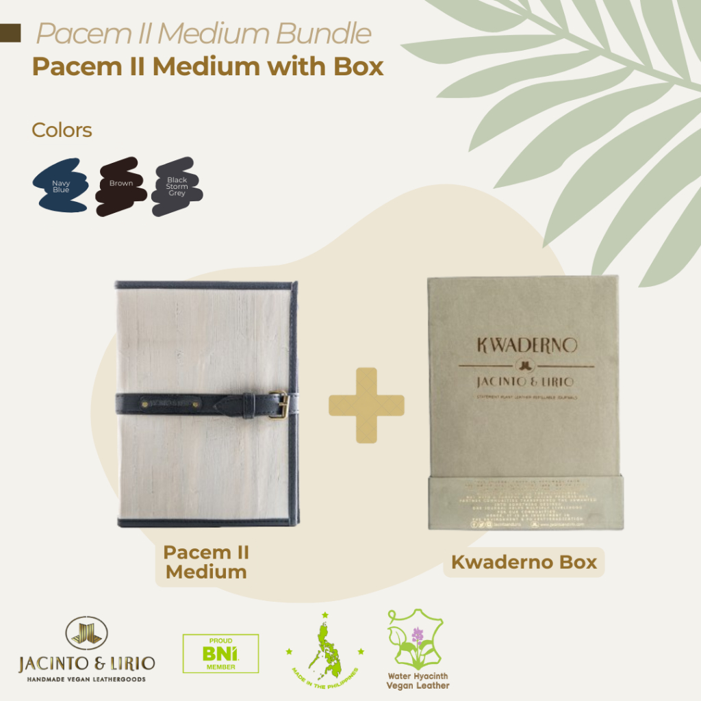 Jacinto & Lirio Bundle of Pacem II Medium + Gift Box | Shopee Philippines