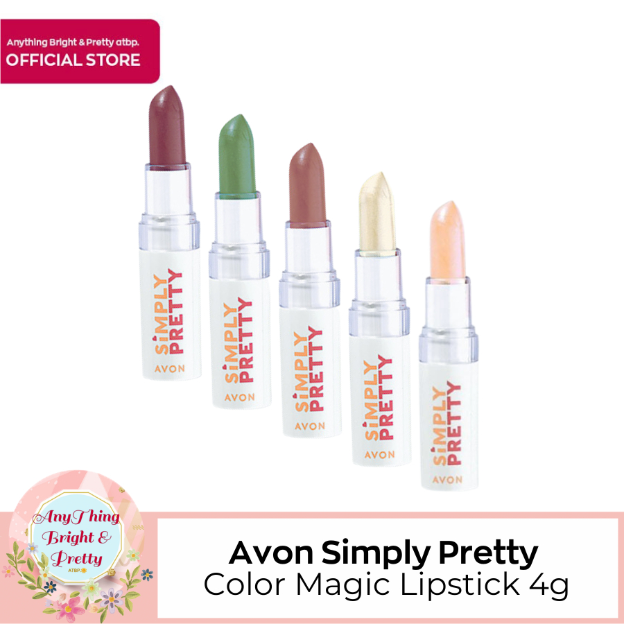 AVON Simply Pretty Color Magic Lipstick 4g | Shopee Philippines