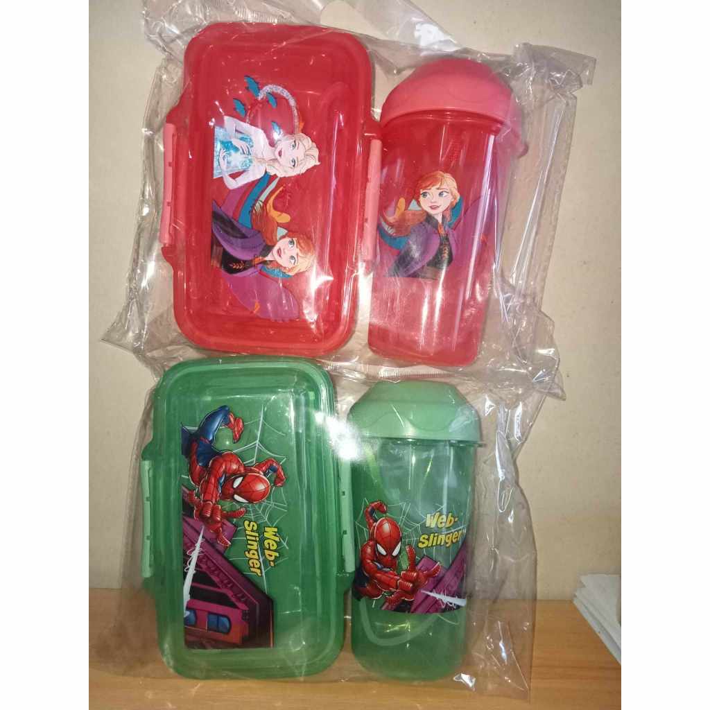 Cartoon Kids Lunch Box Sets | Shopee Philippines