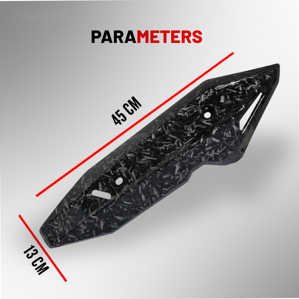 HONDA CLICK V3 CLICK V2 GAME CHANGER MUFFLER COVER FOR HONDA CLICK ...