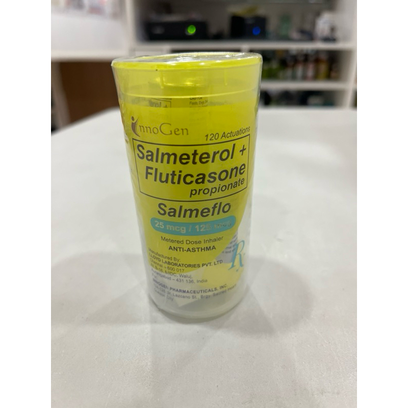Salmeflo or seroflo fluticasone proprionate plus salmeterol 50mcg ...