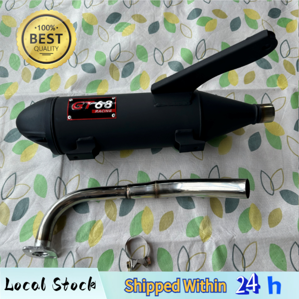 Muffler Pipe V4 1set For MIO Sporty / MIO i 125 / MIO Soulty Exhaust ...